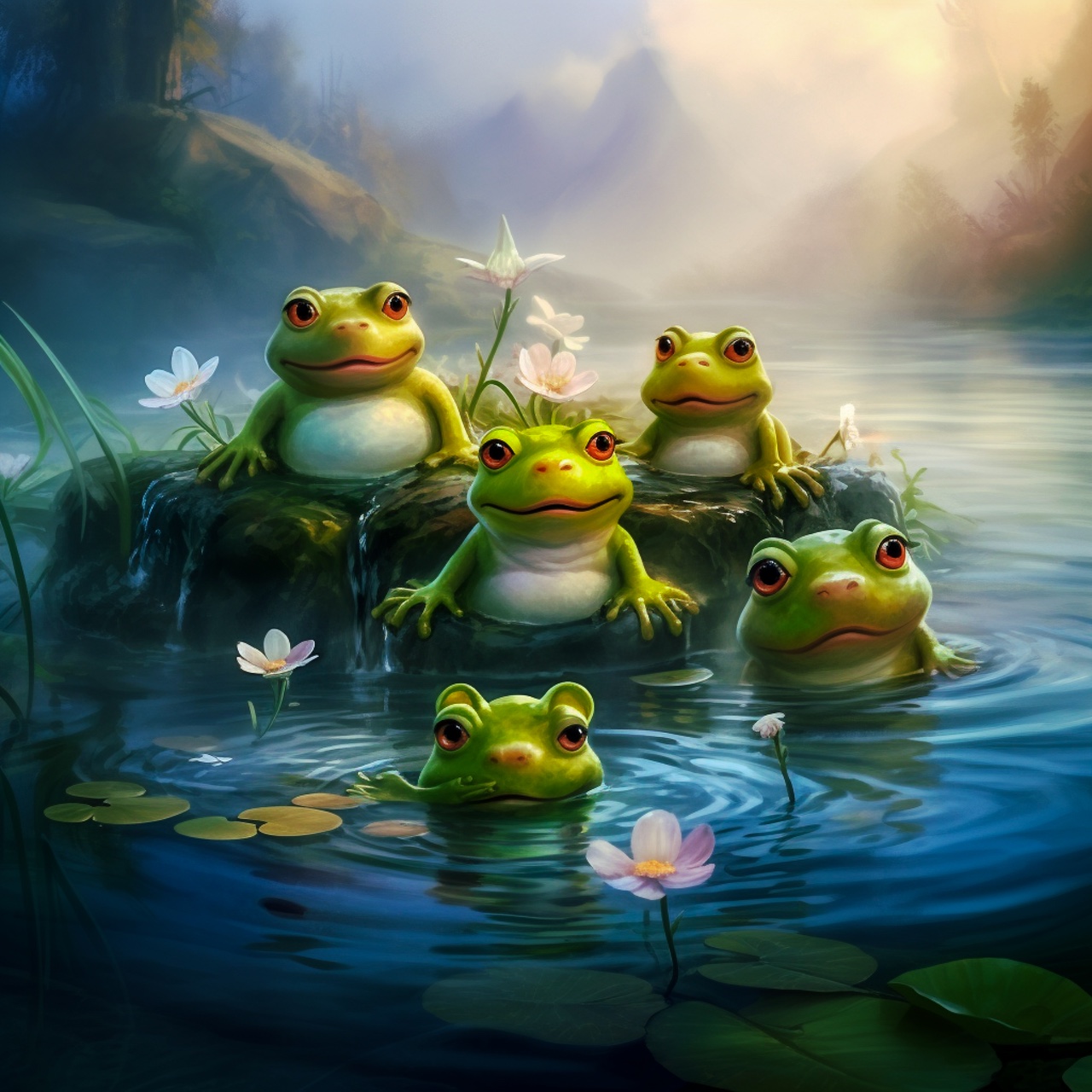 Bull-Frogs, A Fable - 3MPH